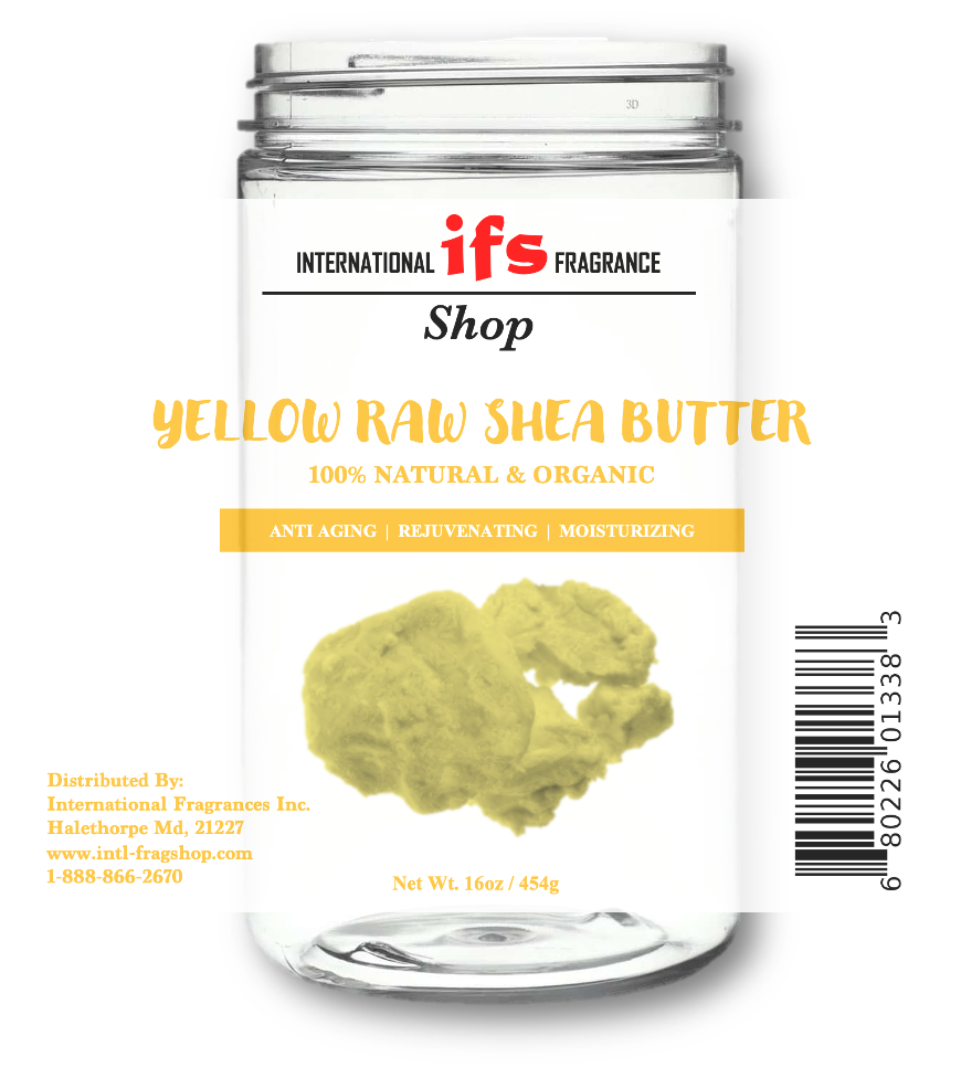 Raw Yellow Shea Butter | International Fragrance Shop